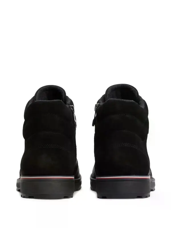 Tommy Hilfiger Grainy-leather Panelled Boots