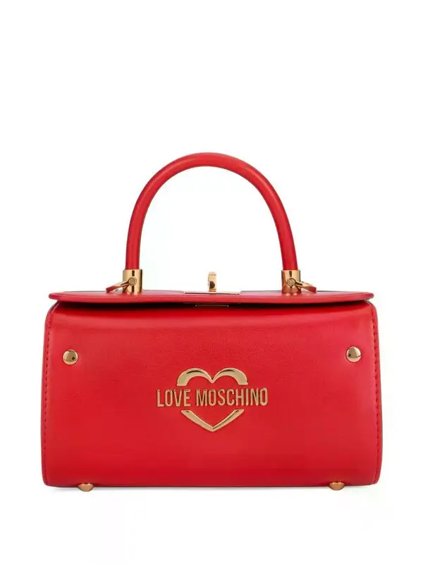 Moschino Heart-motif Top-handle Tote Bag - Red