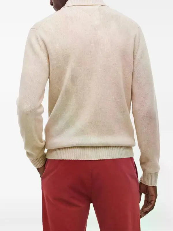 Tommy Hilfiger Button-up Collar Sweater