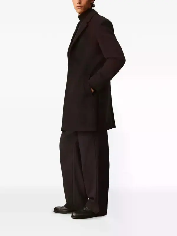 Calvin Klein Single-breasted Notched-lapel Coat