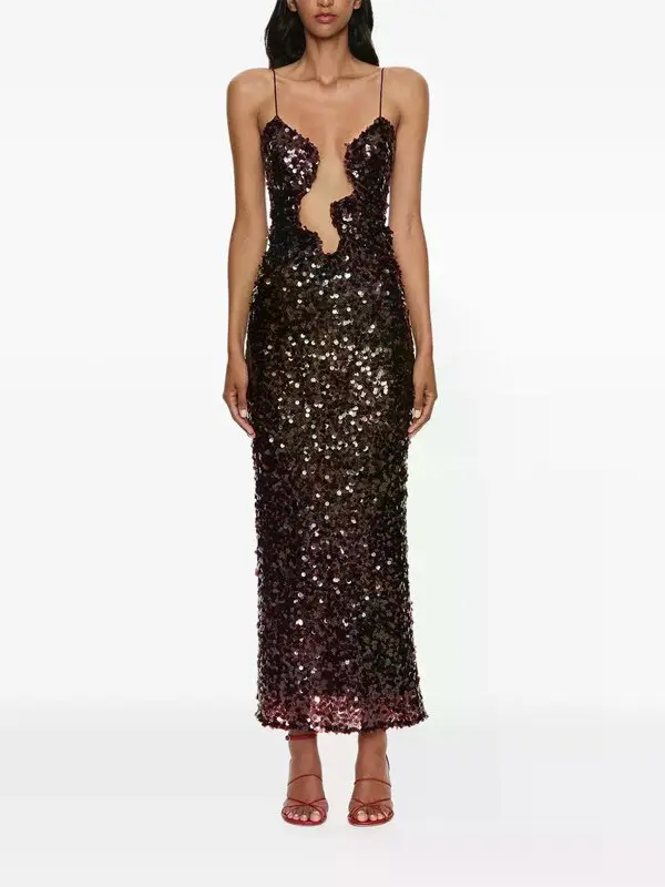 Christopher Esber Opaline Salacia Sequined Gown