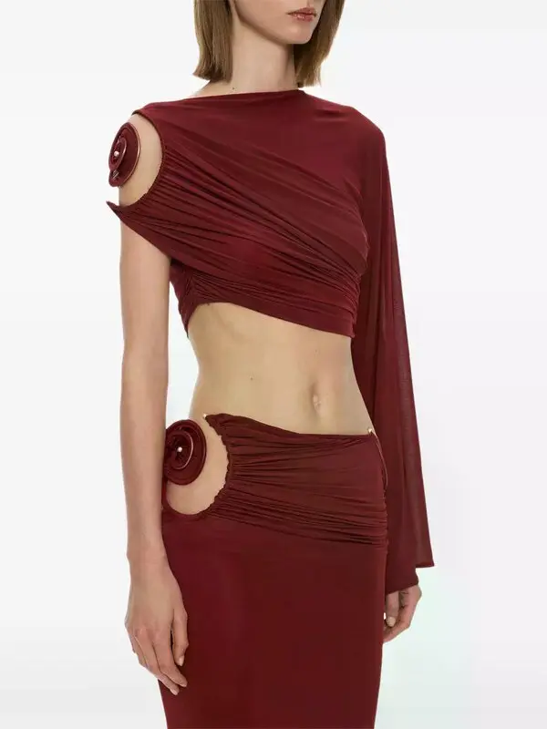 Christopher Esber Aurelia Sculpted-spiral Long Skirt