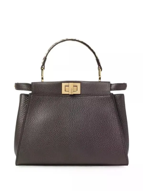 Fendi Peekaboo Mini Bag - Brown