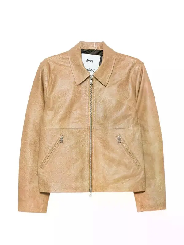 WON HUNDRED Dutton Leather Jacket