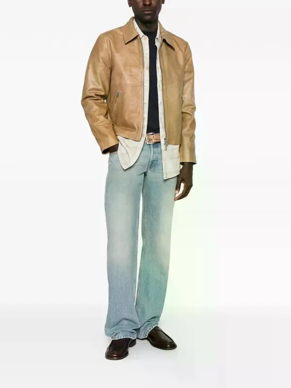 WON HUNDRED Dutton Leather Jacket