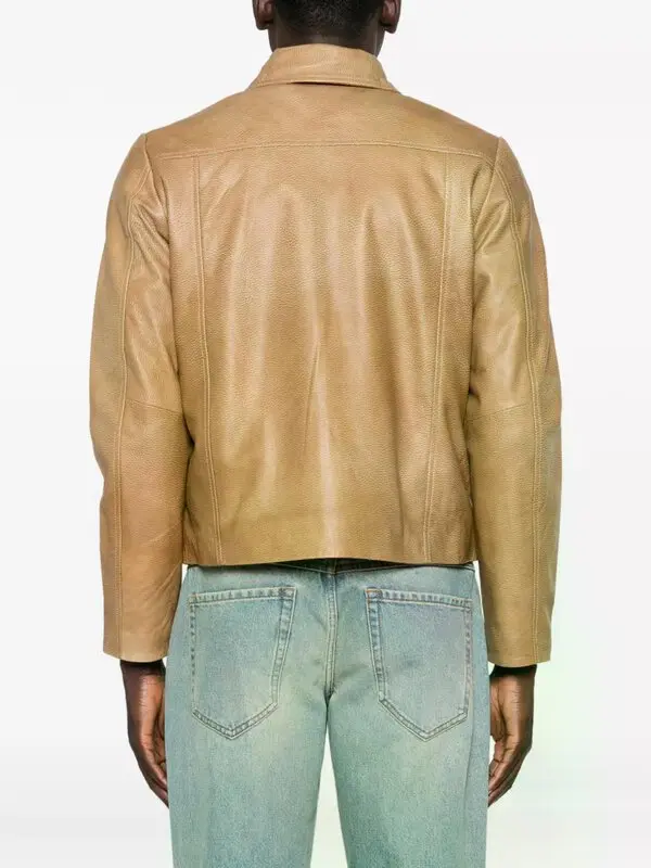 WON HUNDRED Dutton Leather Jacket