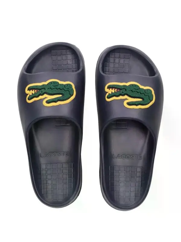 Lacoste Logo-patch Slides