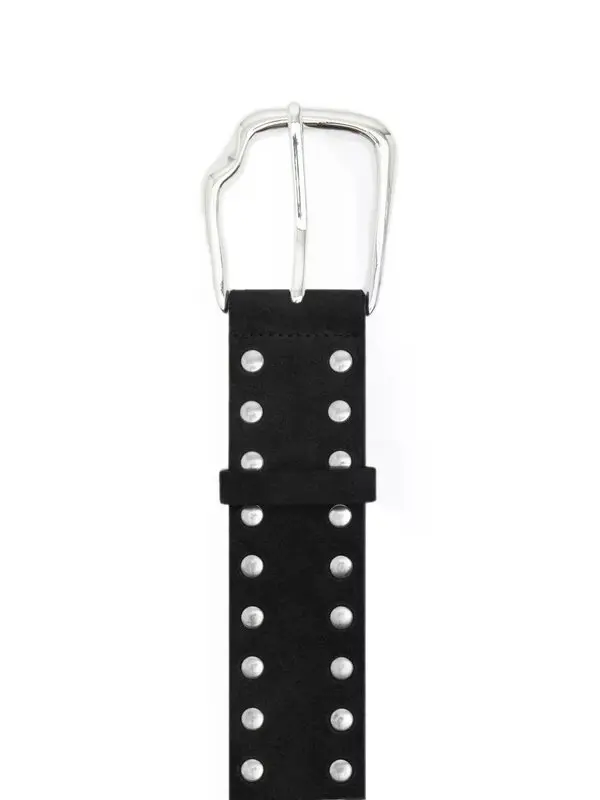 Christopher Esber Maverick Stud-embellished Suede Belt