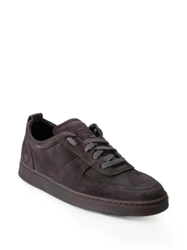 CALCE Suede Panelled Sneakers