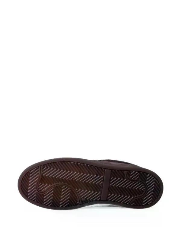 CALCE Suede Panelled Sneakers