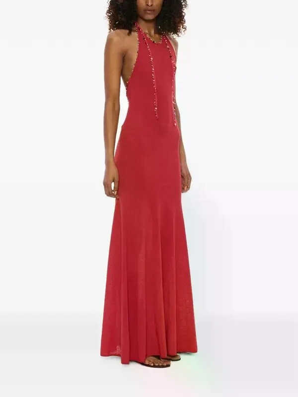 Christopher Esber Beach Quartz Halter Dress