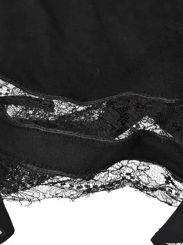 LOUIS VUITTON 2018 Lace-trim Sweater