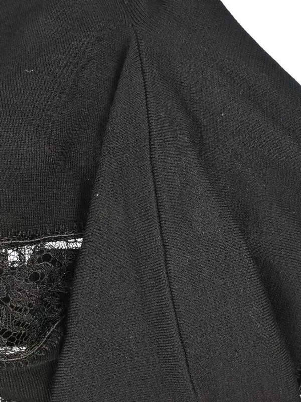 LOUIS VUITTON 2018 Lace-trim Sweater