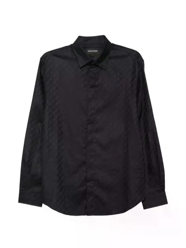 Emporio Armani Jacquard-logo Shirt