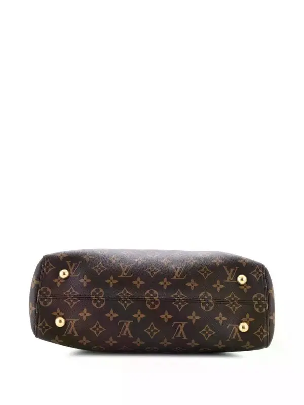 LOUIS VUITTON Venus Handbag Monogram Canvas And Leather Satchel - Black