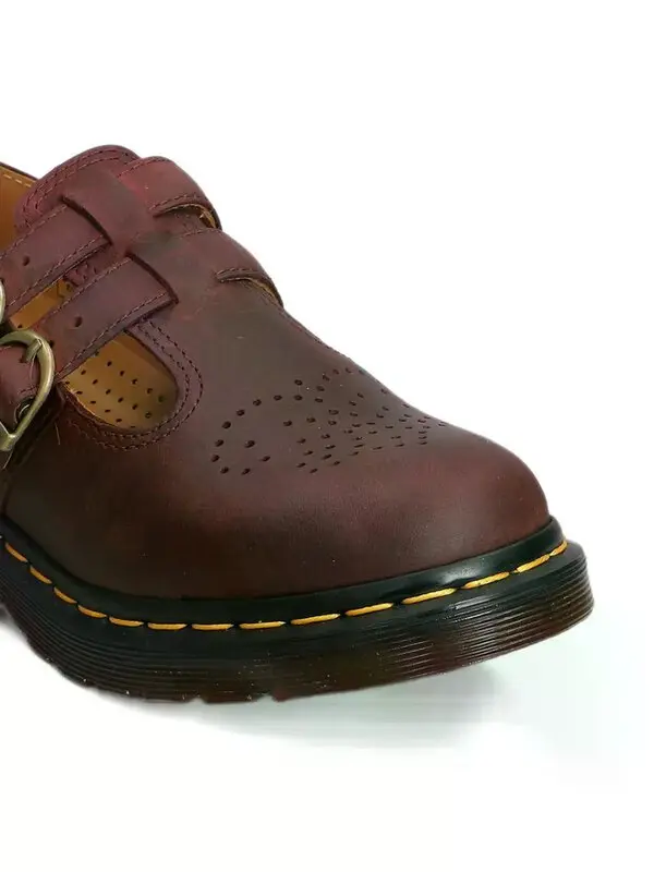Dr. Martens Perforated Double-strap Shoes
