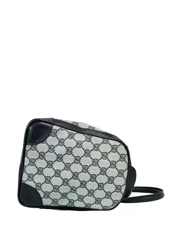 Gucci 1970-1980 Gg Supreme Web Boston Bag