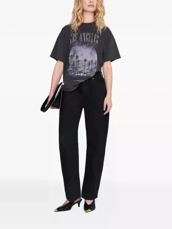 ANINE BING Cade Tee Los Angeles Washed