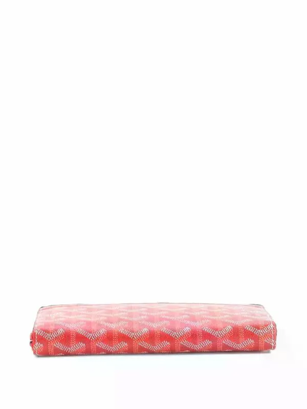 Goyard Matignon Zip Wallet Coated Canvas With Leather Small Wallets