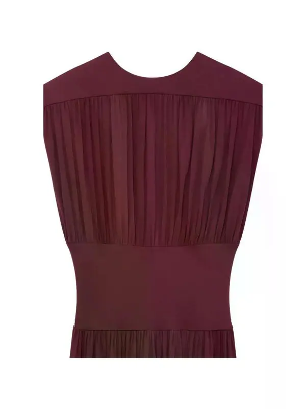 ANINE BING Fran Dress Burgundy - Red