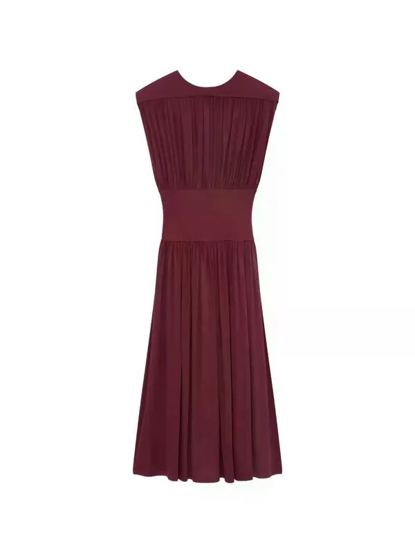 ANINE BING Fran Dress Burgundy - Red