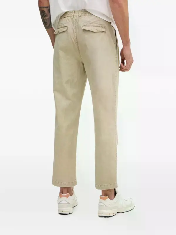 BENETTON Pleated Elasticated-waistband Trousers