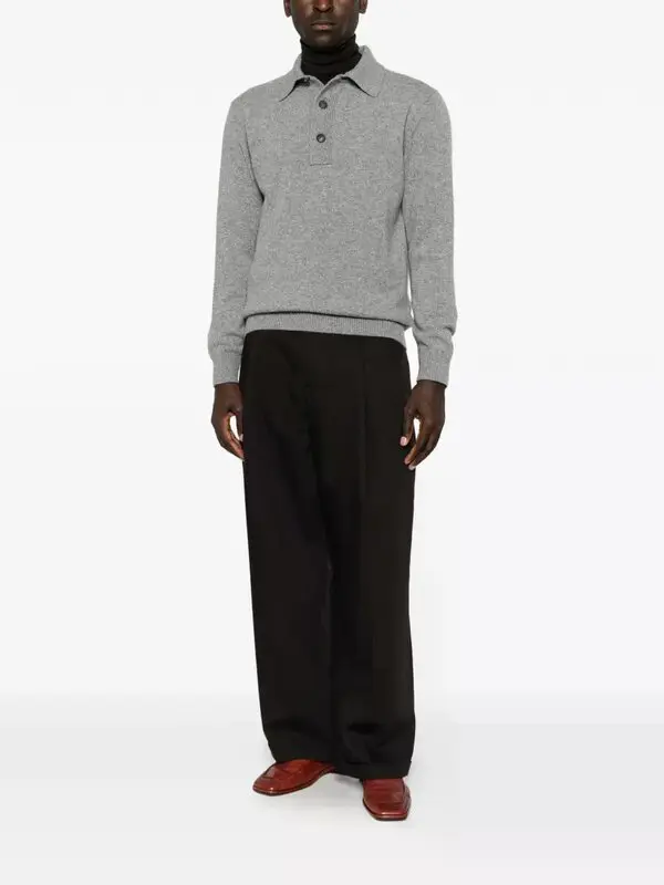 FILIPPO DE LAURENTIIS Button-placket Polo Shirt