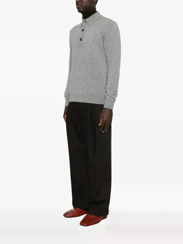 FILIPPO DE LAURENTIIS Button-placket Polo Shirt