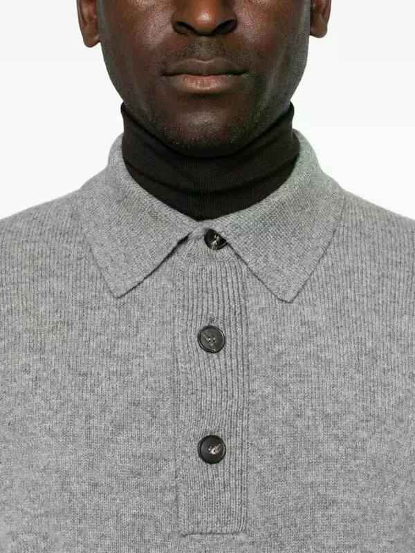FILIPPO DE LAURENTIIS Button-placket Polo Shirt