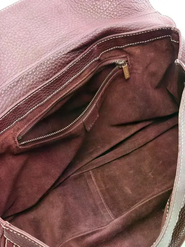 Celine 20th Century Leather Buckle Handbag