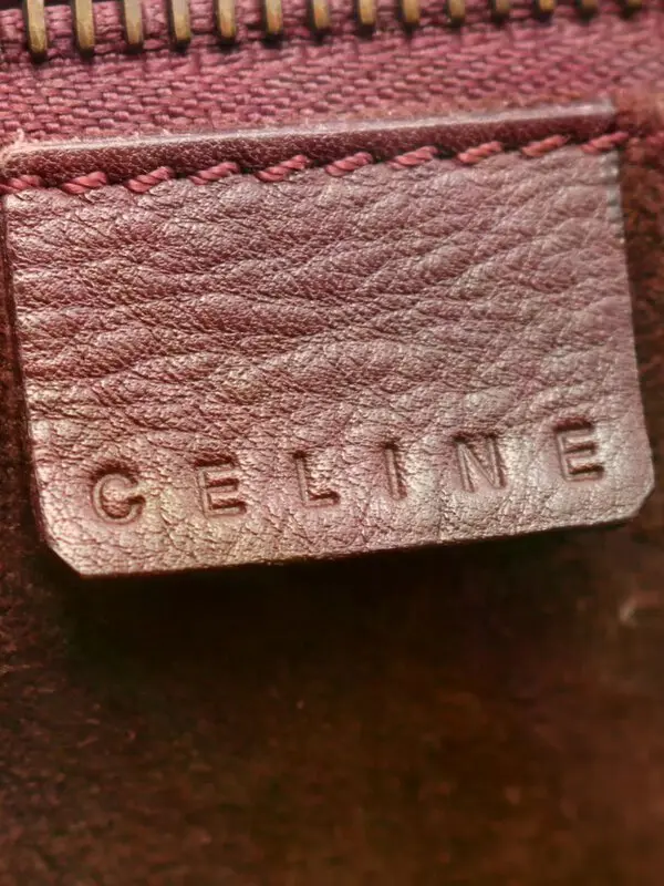 Celine 20th Century Leather Buckle Handbag