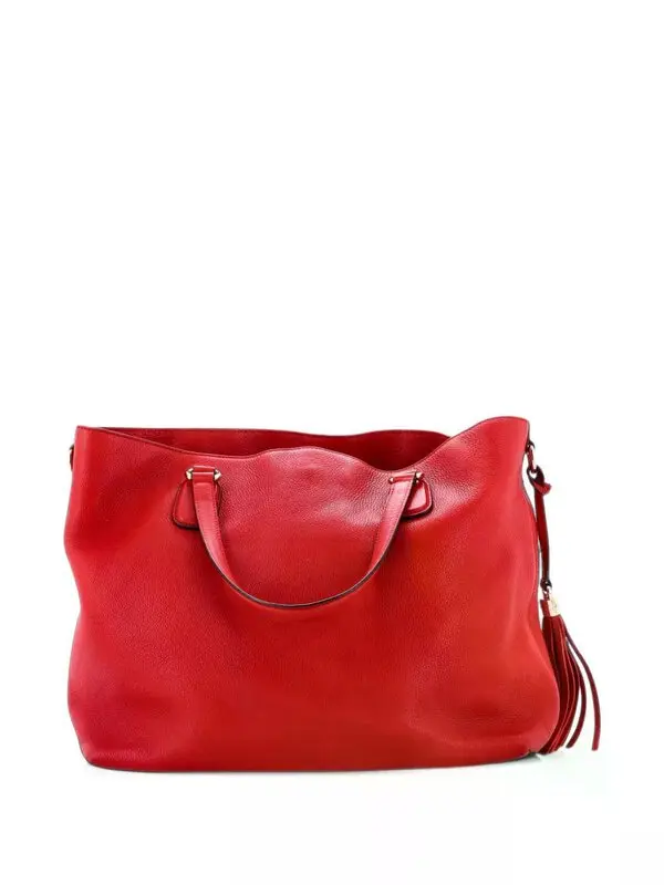 Gucci Soho Working Leather Large Tote Bag