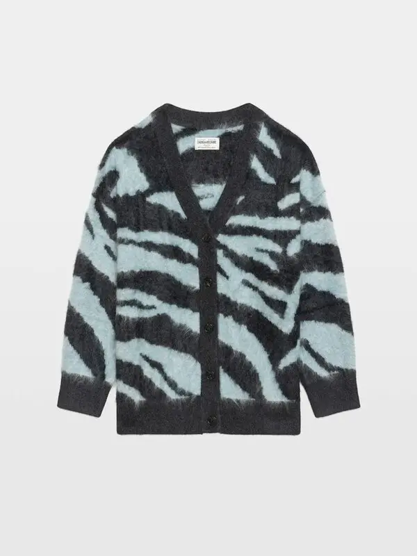 Zadig&Voltaire Arpa Cashmere Cardigan - Anthracite