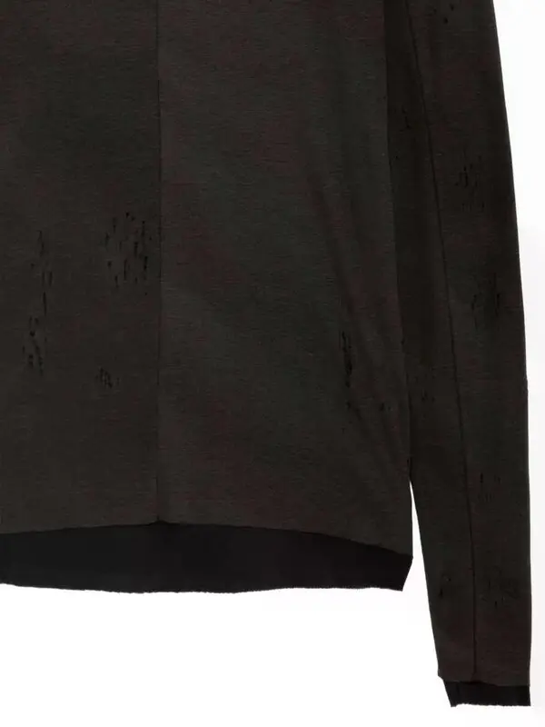 THOM KROM Distressed Layer T-shirt