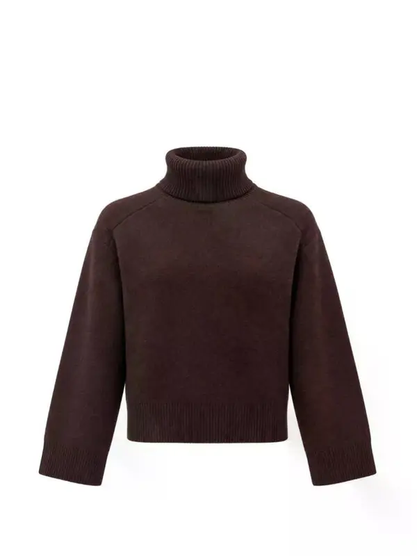 YVES SALOMON Ribbed-knit Cashmere Sweater