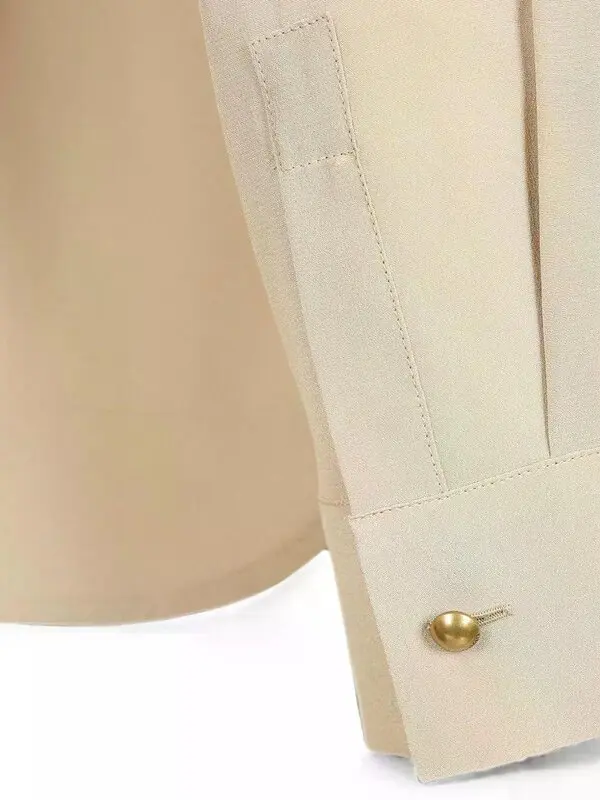 Max Mara Foulard-detail Silk Shirt