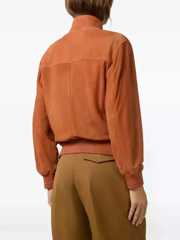TOD'S Suede Bomber Jacket