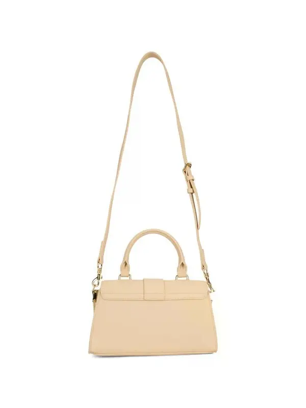 Moschino Logo-plaque Tote Bag - Neutrals