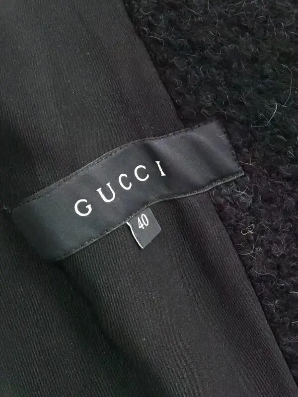Gucci 2013 Bouclé Shawl-lapel Coat