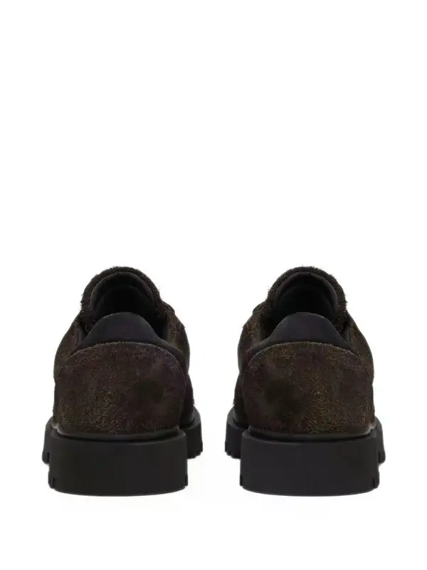 LES DEUX Hairy-suede Chunky-sole Boots
