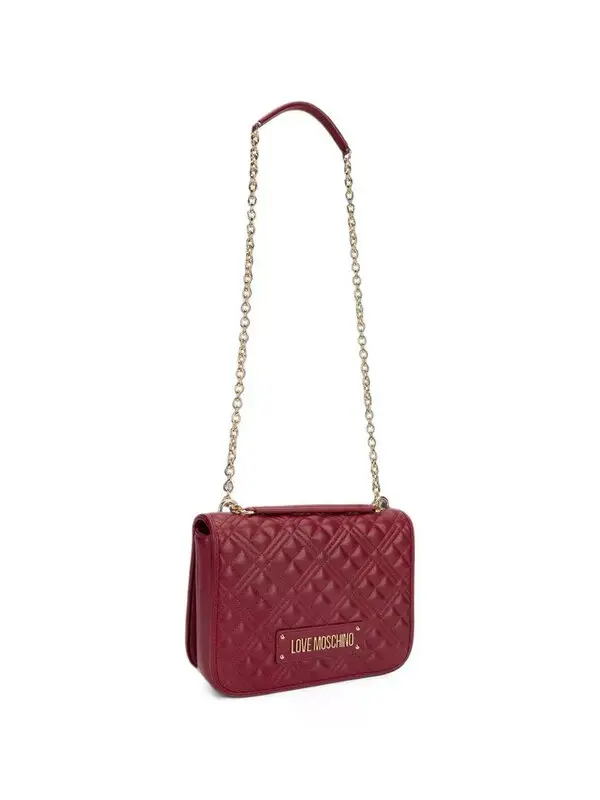 Moschino Logo-appliqué Shoulder Bag