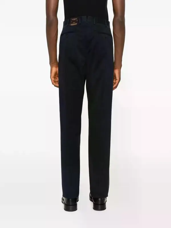 Incotex Belt-loop Straight-leg Trousers