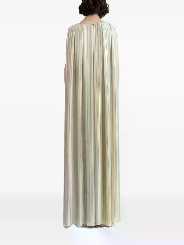 GEMY MAALOUF Pleated Cape-detail Jumpsuit