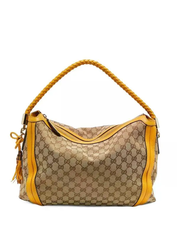 Gucci Medium Bella Gg Canvas Tote Bag