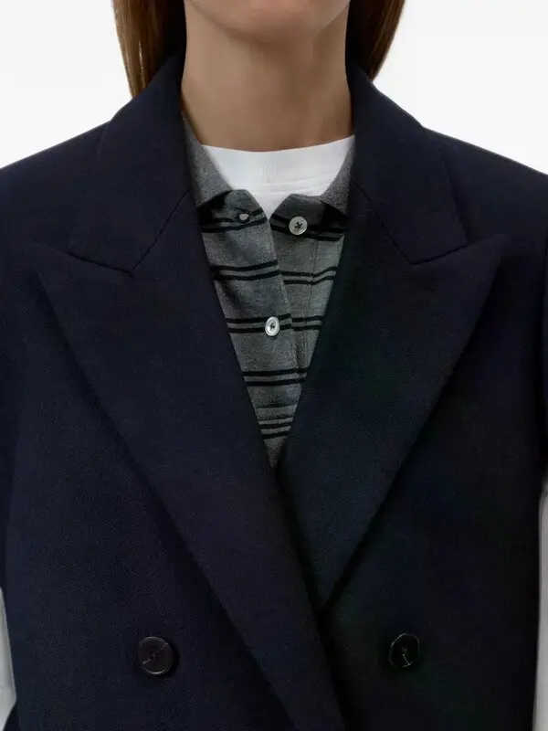 Closed Double-breasted Blazer