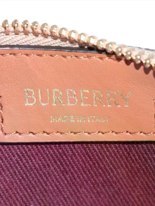 Burberry 2000-2017 House Check Coated Canvas Boston Bag Satchel