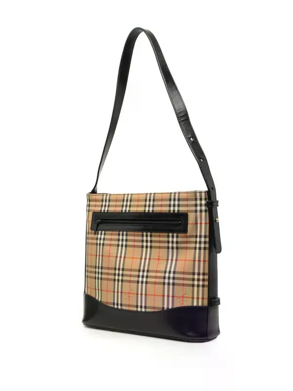 Burberry 2000-2017 Haymarket Check Canvas Tote Bag