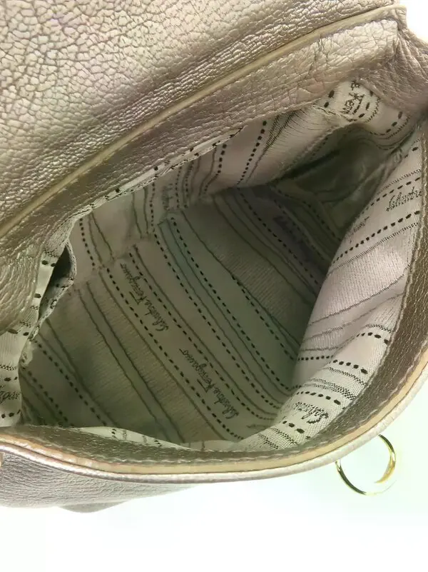 FERRAGAMO 2000-2026 Leather Gancini Satchel