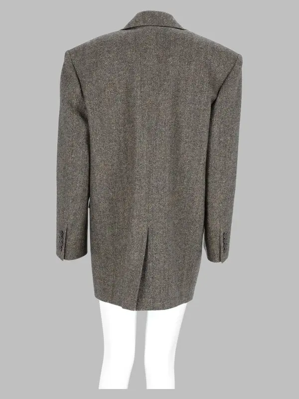 Saint Laurent Giacca Monopetto In Lana