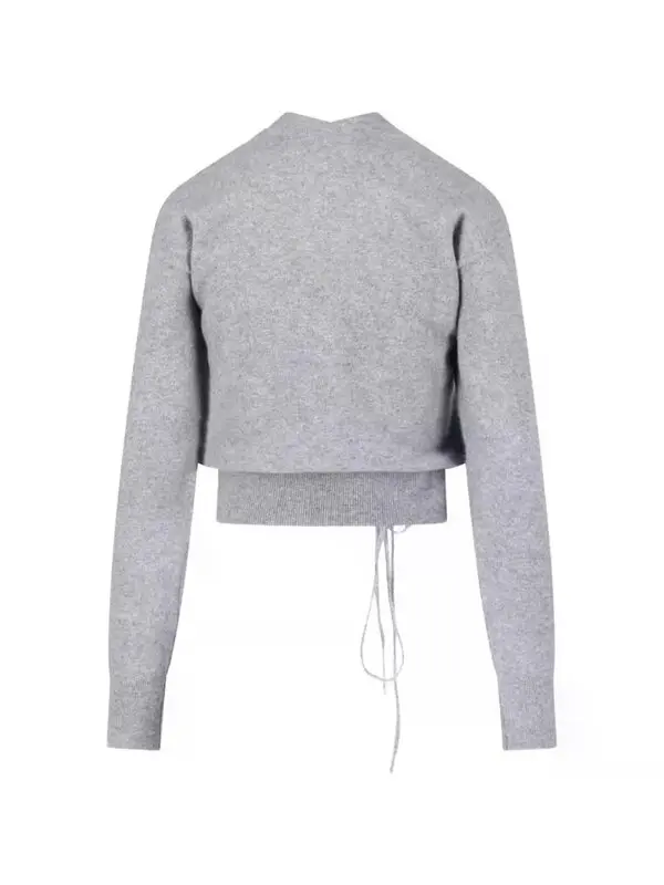 Extreme Cashmere Ella Wrap Sweater - Grey